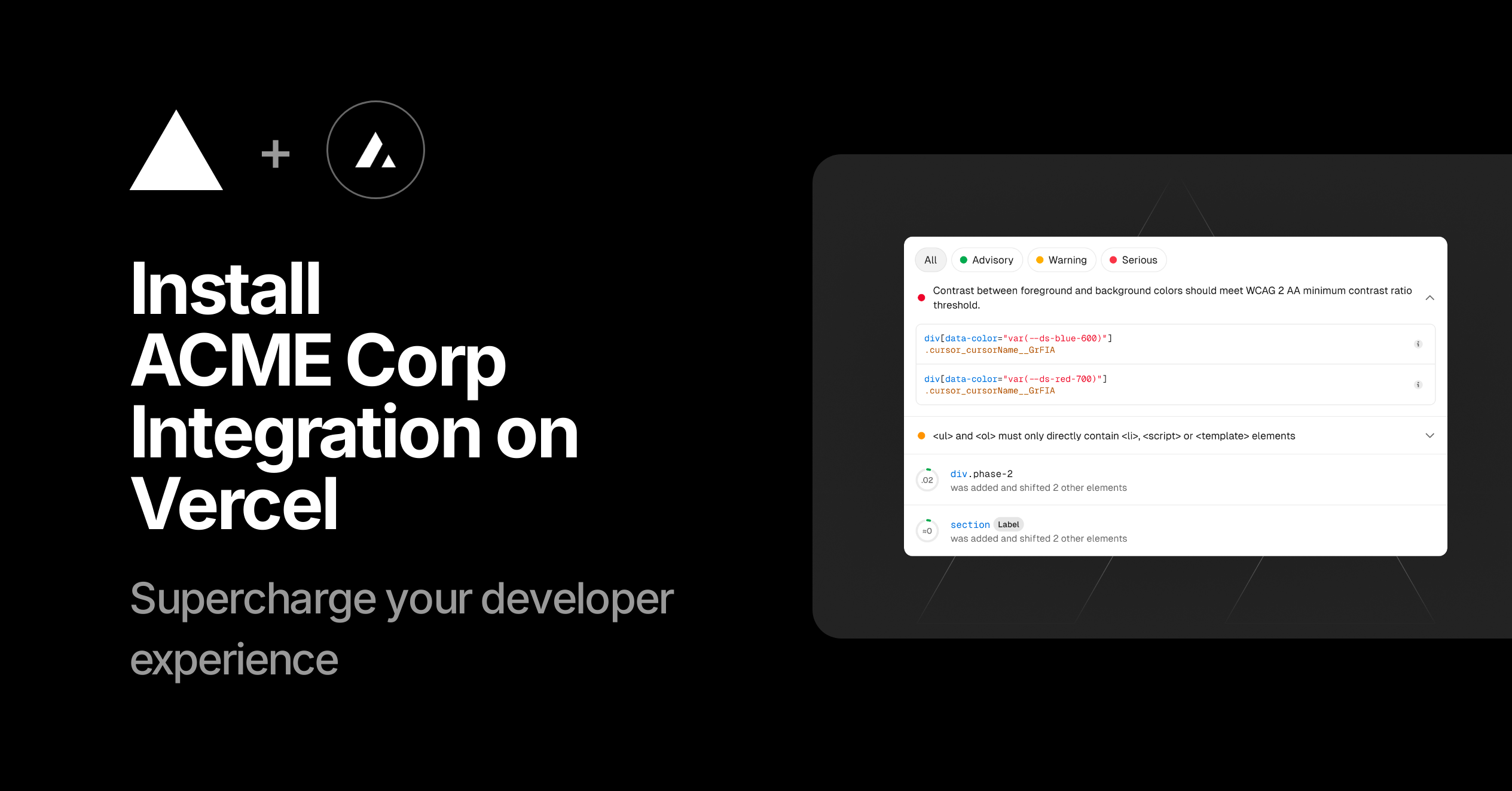 ACME Corp for Vercel