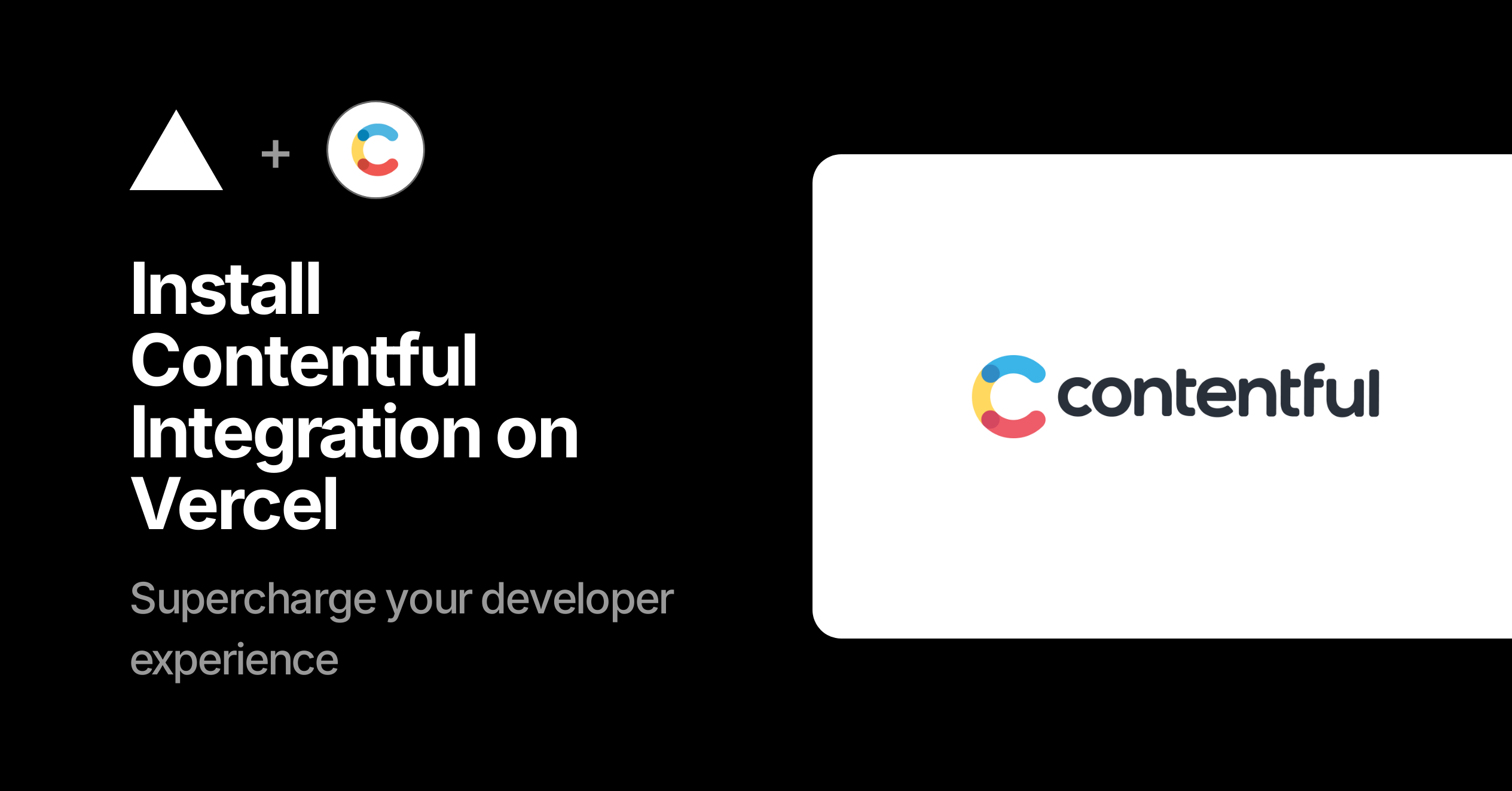 Contentful for Vercel