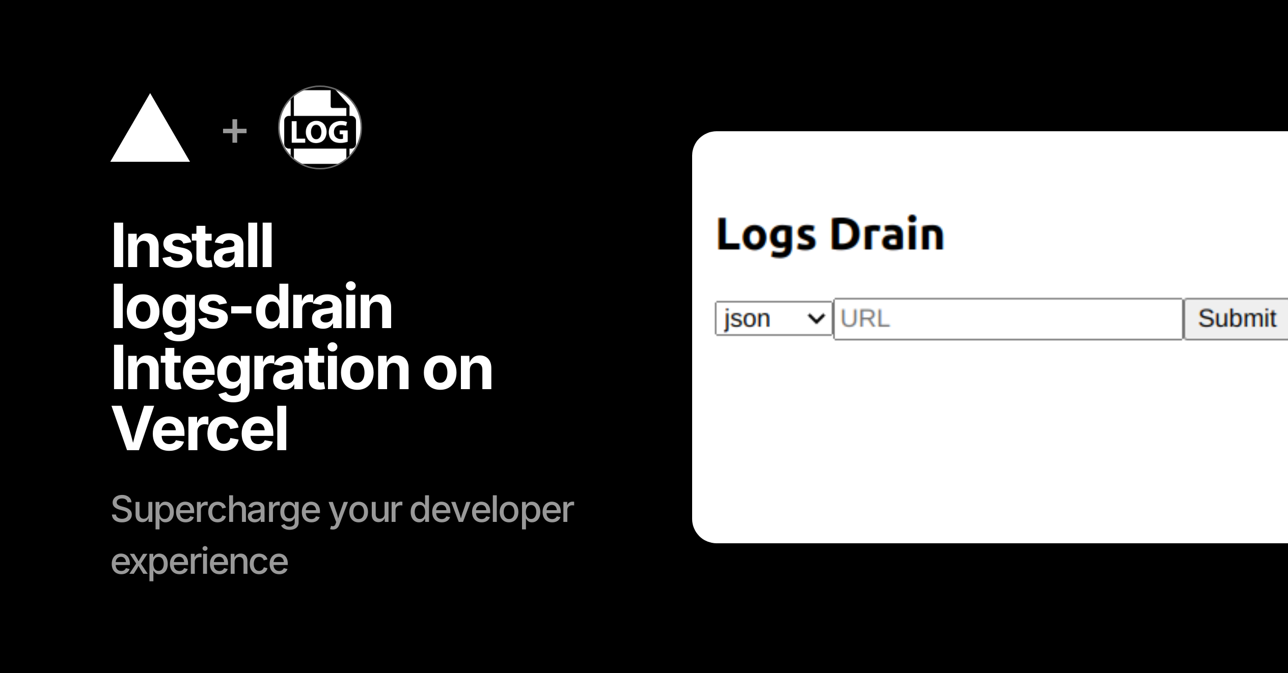 logs-drain for Vercel