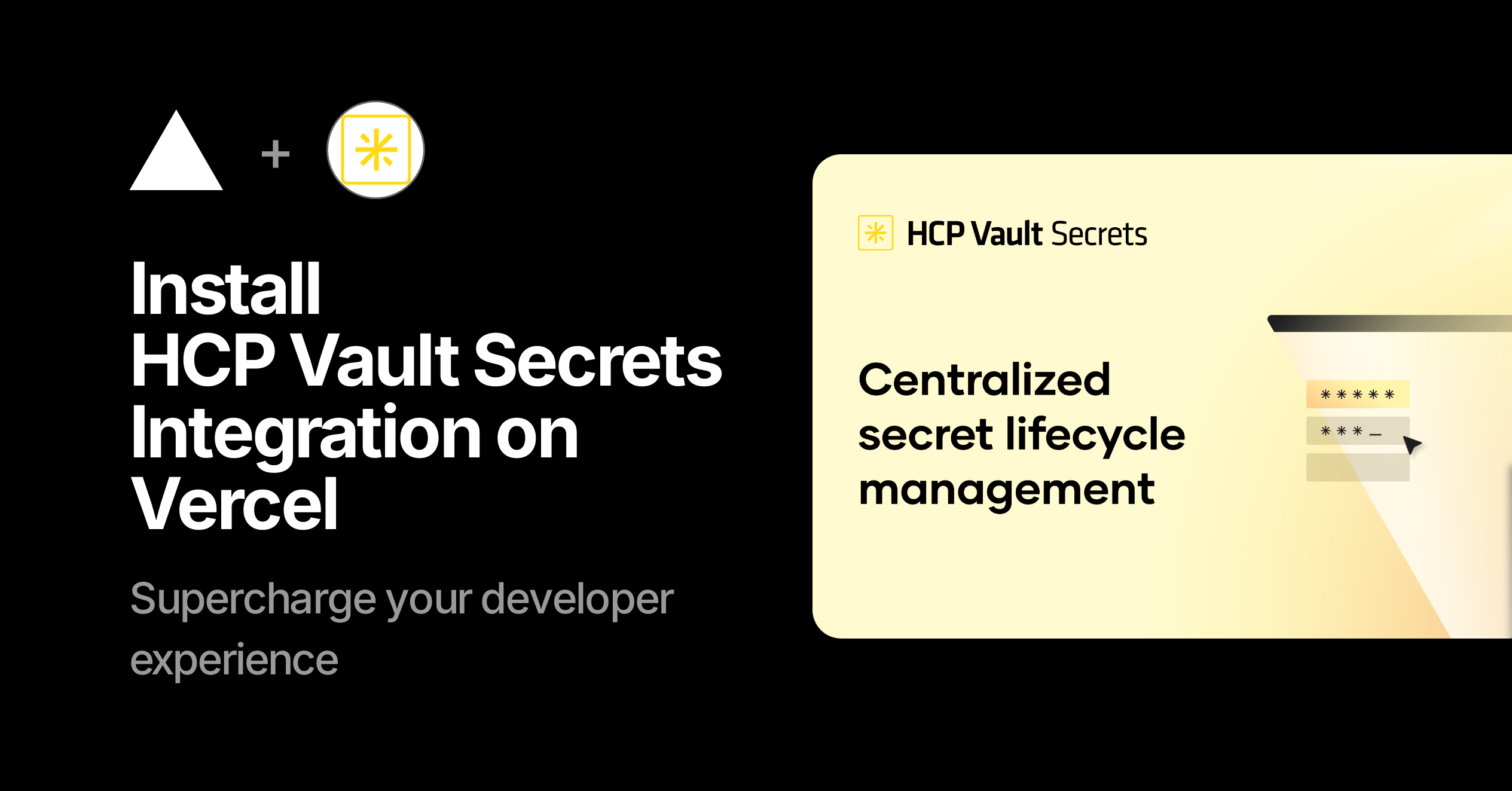 HCP Vault Secrets for Vercel