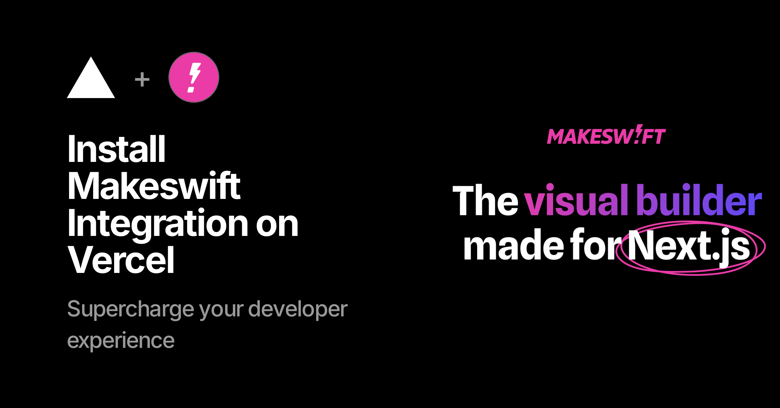 Makeswift for Vercel