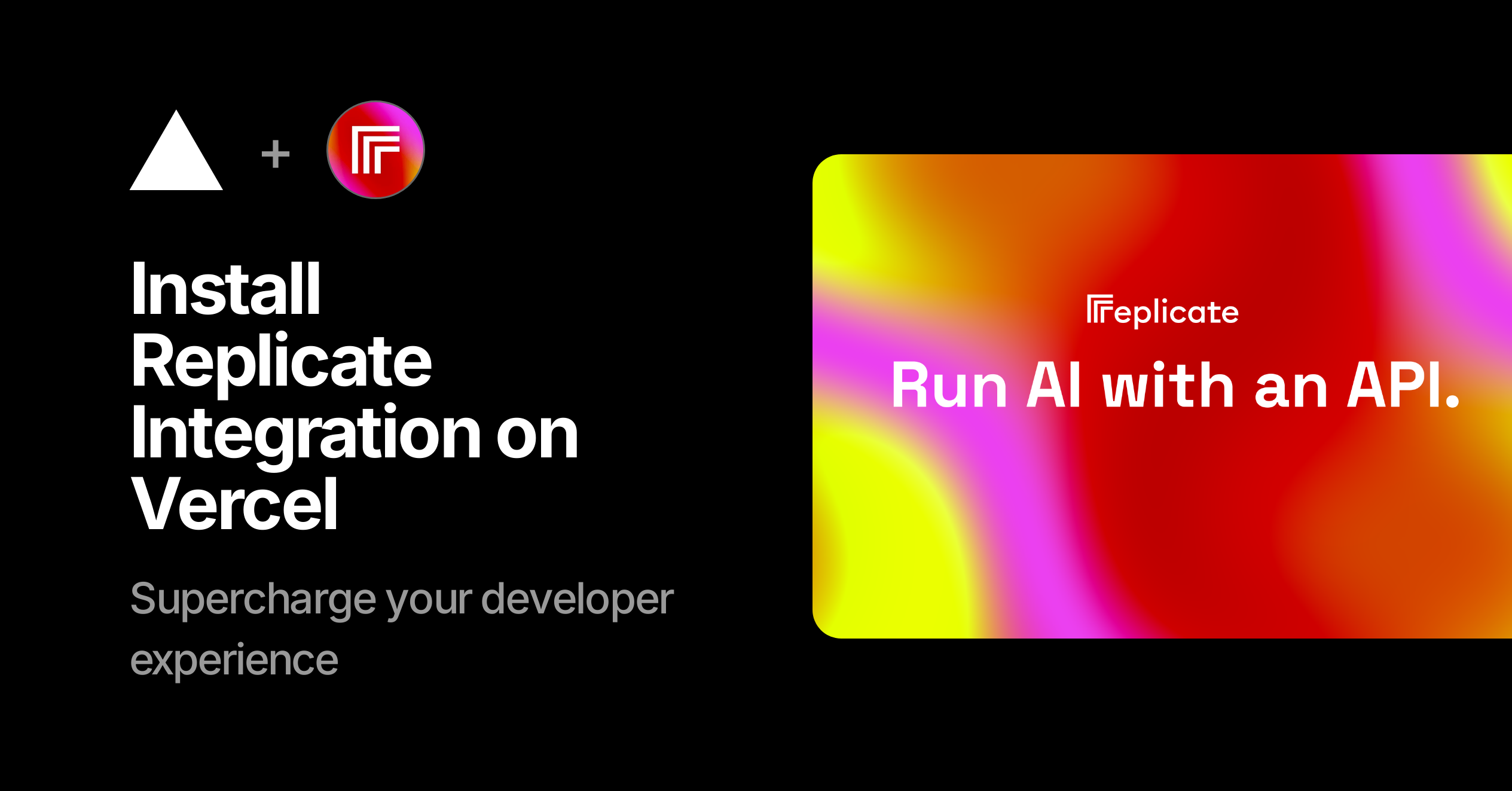 Replicate for Vercel