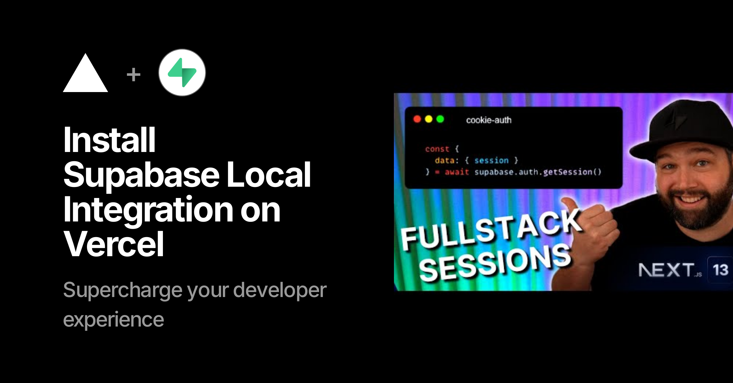 Supabase Local for Vercel