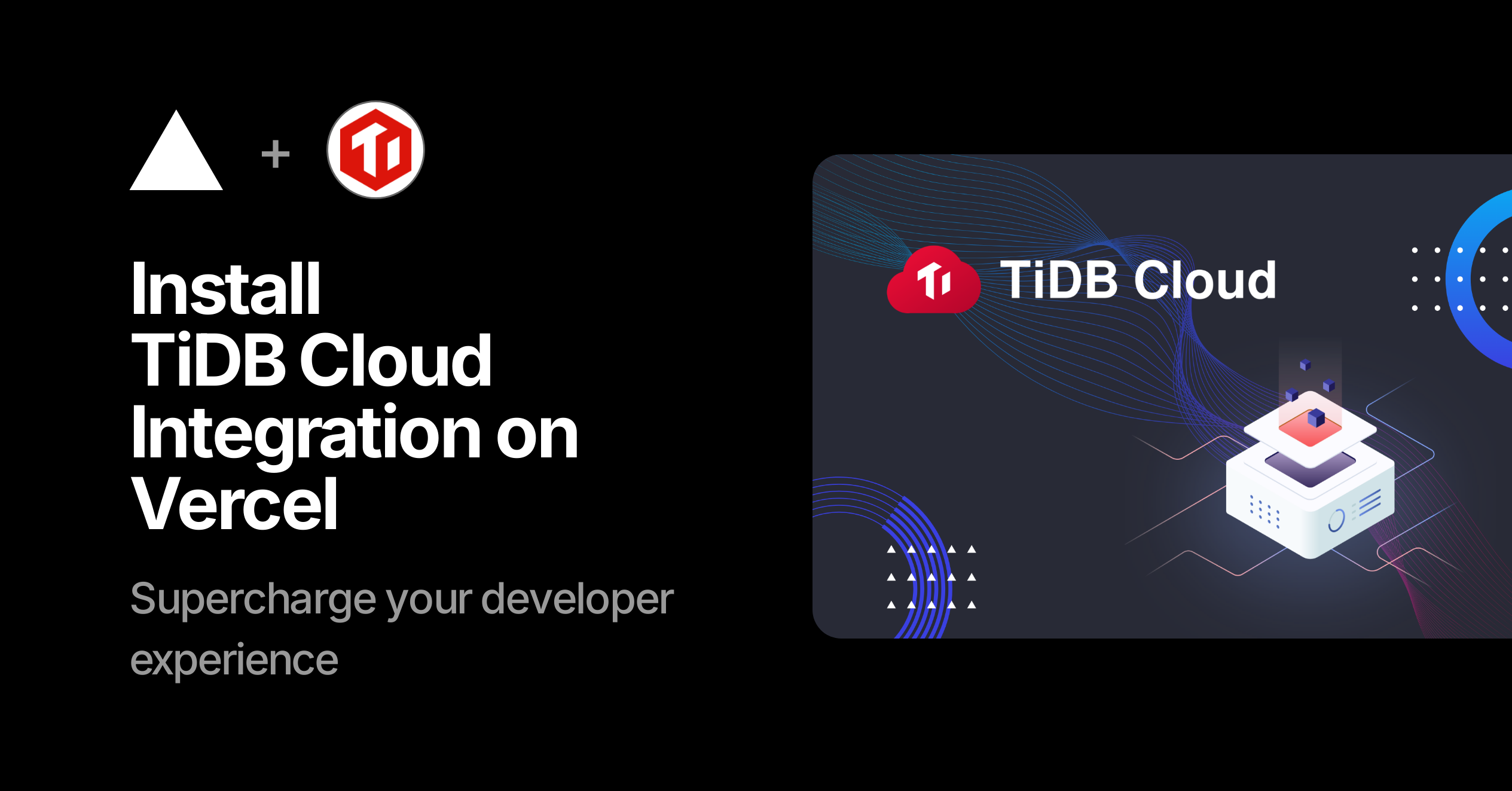 TiDB Cloud – Vercel TiDB Cloud – Vercel