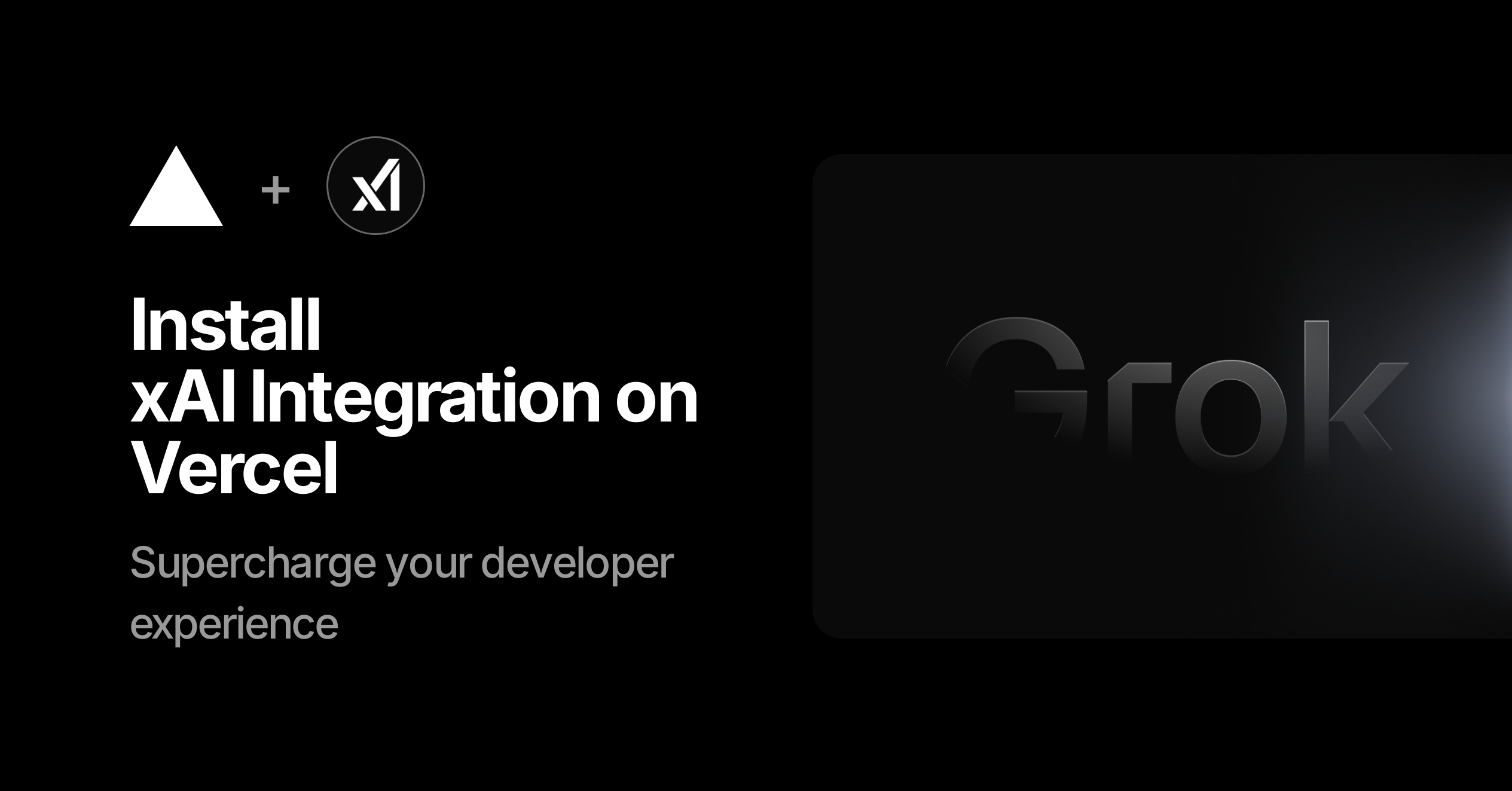 xAI for Vercel